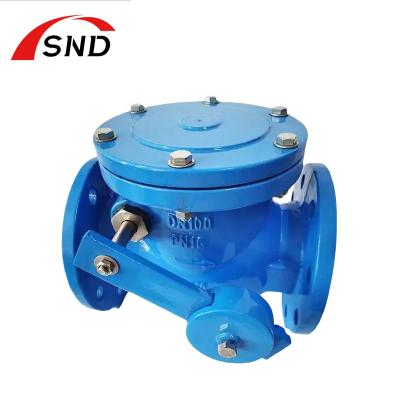 China Customized Cast Iron Swing Check Valve Flanged For Liquefied Gas for sale