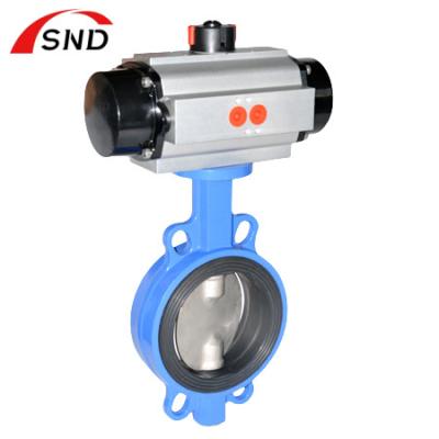 China DN50 To DN2000 Pneumatic Butterfly Valve Cast Iron 300LB 600LB 900LB 1500LB for sale