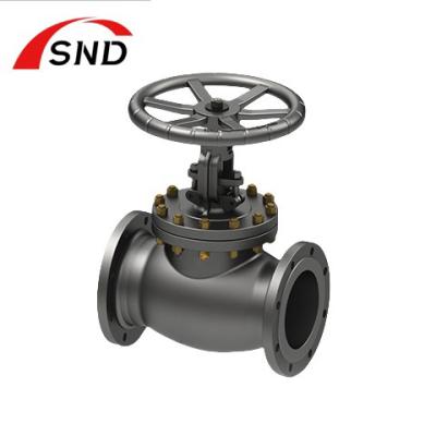 China DN80 Bellow Globe Valve Cast Steel Medium Temperature With Flange for sale