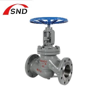 China DN80 Bellow Globe Valve Cast Steel Medium Temperature With Flange for sale