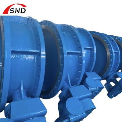 China Metal Sealed Large Diameter Butterfly Valve 150LB 300LB 600LB Pressure Rating for sale