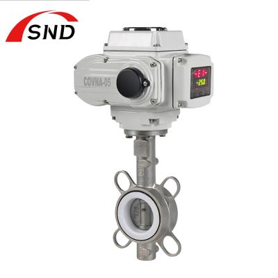 China Customized Electric Butterfly Valve Stainless Steel 900LB 1500LB 2500LB for sale