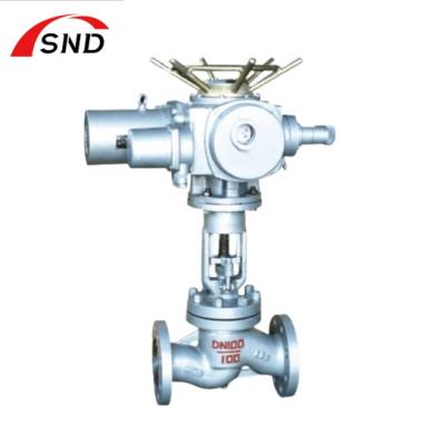China Electric Cast Iron Globe Valve OEM Flange Type Globe Valve CE for sale