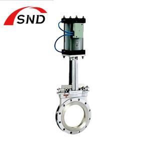 China DN50-DN1000mm Pneumatic Knife Gate Valve Used In Papermaking Petrochemical for sale