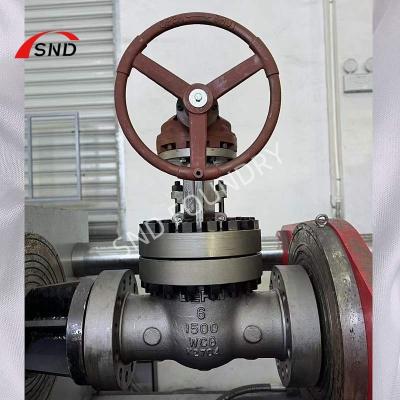 China API600 Industrial Water Gate Valve with 18 Months Warranty and WCB Carbon Steel Construction for sale
