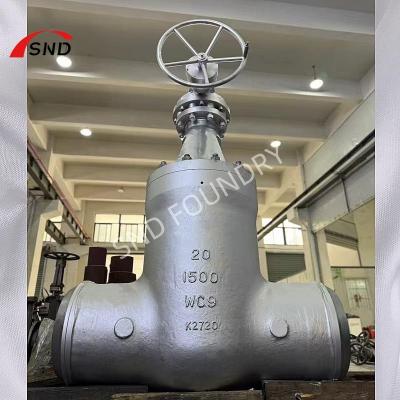 China 20 Inch Weld WC9 Gate Valve High Pressure API 600 Valve for High Temperature Applications for sale