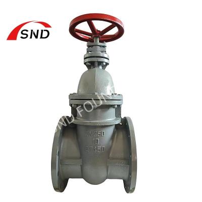 China QT450 Manual Operation Gate Valve with PN10-16 Pressure for Industrial Water Applications for sale