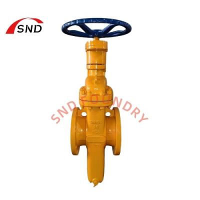 China PN10-PN50 Pressure WCB Flange Gate Valve with Handwheel Operation and Corrosion Resistant Coating for sale