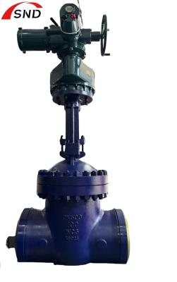 China DN500 WC6 Gate Valve with Welded Connection for High Pressure and High Temperature Applications for sale