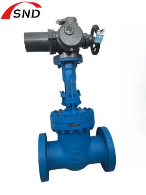 China DN600 Flange Gate Valve with 18 Months Warranty for Medium Temperature Applications in Oil and Gas Industry for sale