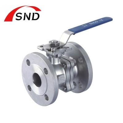 China Flanged Stainless Steel Floating Ball Valve For Pharmaceutical Industry for sale