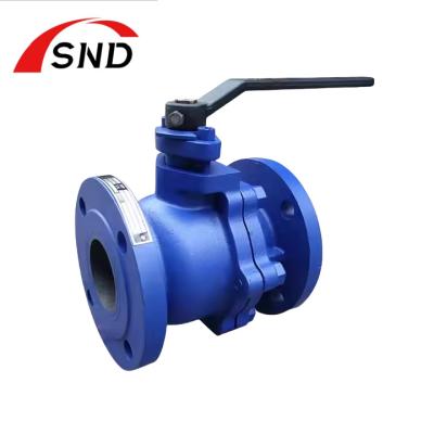 China Spheroidal Ductile Iron Ball Valve Dn200 Flanged Connection for sale