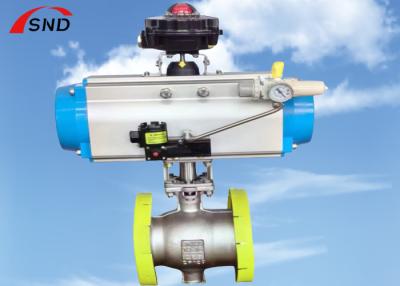 China Pneumatic Flange Ball Valve DN50 SS316 PN25 for Industrial Use for sale