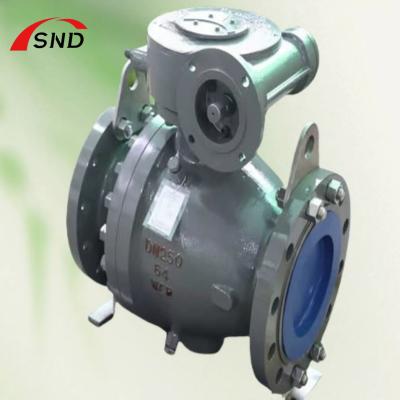 China Flange Ball Valve with PN64 Pressure DN250 Size for High Temperature Industrial Piping Systems for sale