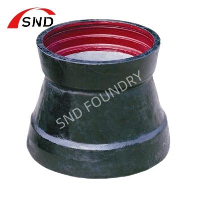 China EN545 PN16 DI Double Socket Reducer Pipe Fittings With T Type And K Type for sale