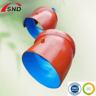 China Plastic Coated Elbow Fittings PN10/16/25 DN50/100/150/200/250 Size for sale
