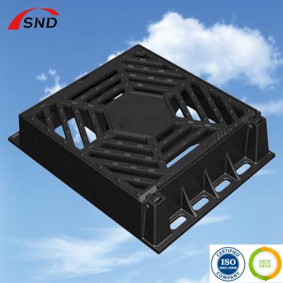 China Recessed Frame With Bolts Gully Cover Durable Cast Iron Grate Professional Lab Inspection Ideal for Roadside Drainage and Heavy Traffic Areas for sale