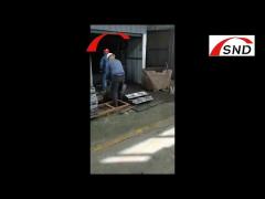600 x 600 d400 solid cover ductile iron manhole cover for heavy load areas