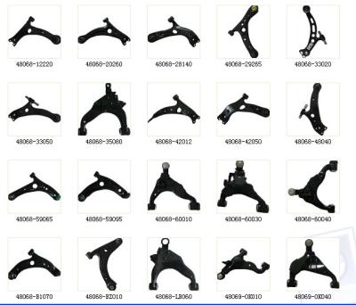 China spare parts TOYOTA control arm low arm   suspension arm Toyota auto parts for sale