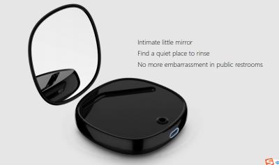 Cina Mini dimensione, portatile, un flosser dell'acqua con uno specchio, Mini Water Flosser in vendita