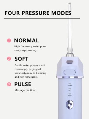 Cina Retractable Smart Electric Mini Portable Water Flosser Oral Care Teeth Cleaning Water Flosser in vendita