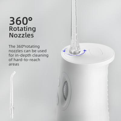 Cina 3 acqua orale dentaria portatile Jet Teeth Cleaner di Irrigator 2000mAh di modi in vendita