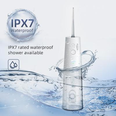 Cina 3 acqua orale dentaria portatile Jet Teeth Cleaner di Irrigator 2000mAh di modi in vendita