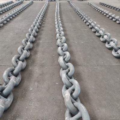 China 78mm Guangzhou Ship Flush Butt Welded Anchor Chain for sale