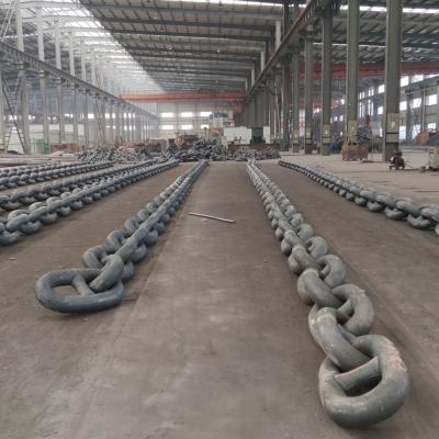 China Dalian 38mm Am3 Galvanized Anchor Chain Manufacturer for sale