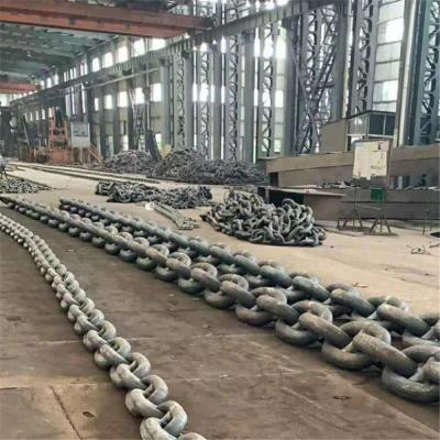 China Nantong Cosco shipyard Stud Link Anchor Chain With LR Certificate for sale