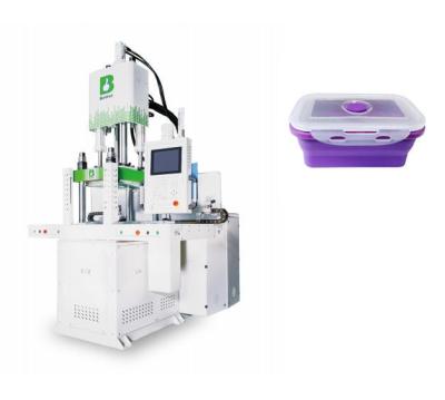 China Lunch Box Overmolding Machine LSR Foldable Office Worker Silicone Lunch Box Molding Machine for sale
