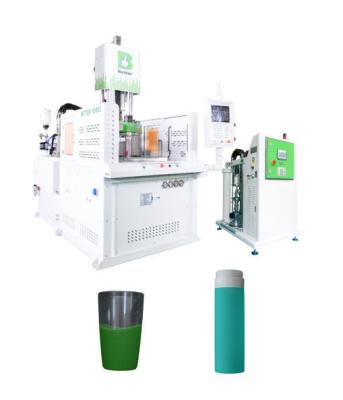 China Baby Toothbrush Cup Liquid Silicone Rubber Molding Machine for sale