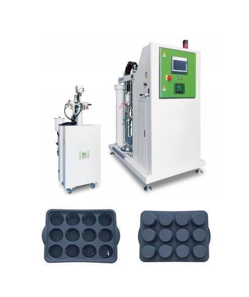 Quality Liquid Silicone Rubber Cake Moulds And Baking Moulds LSR Injection Machine for sale