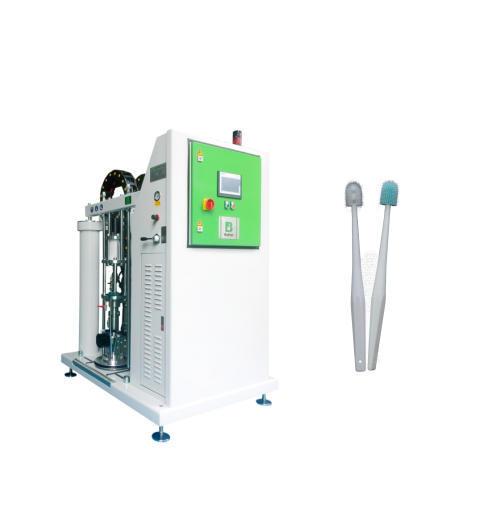 Quality Liquid Silicone Rubber Ball Tip Toothbrush Injection Molding Machine for sale