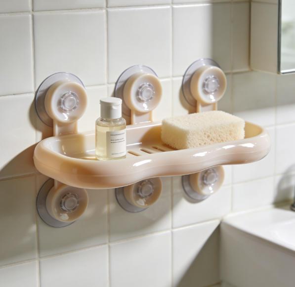 Quality Liquid Silicone Rubber Bathroom Shelf Molding Machine Suction Cup Storage Rack Production Equipment for sale
