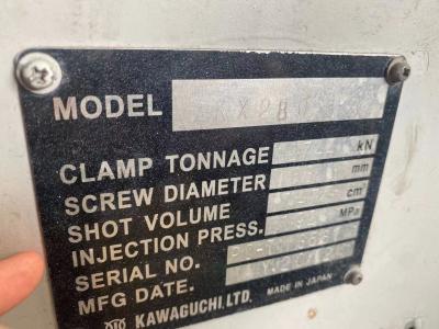Cina Servomotore di precisione della macchina dello stampaggio ad iniezione di KAWAGUCHI da 280 tonnellate in vendita