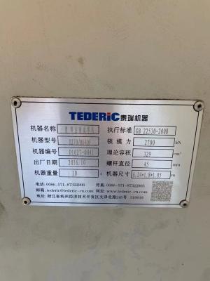 China 270 Hand Tederic D270/M640 Ton Hydraulic Plastic Injection Moulding-Maschinen-zweite zu verkaufen