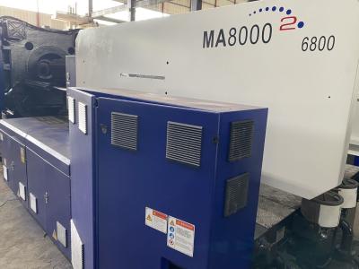 Cina Attrezzatura utilizzata peso di plastica dello stampaggio ad iniezione della macchina a iniezione 38T del servomotore in vendita