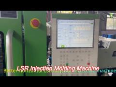 horizontal fully automatic liquid silicone rubber molding machine silicone water nozzle production