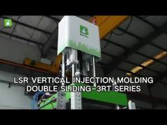 LSR vertical injection molding machine double sliding 3RT series