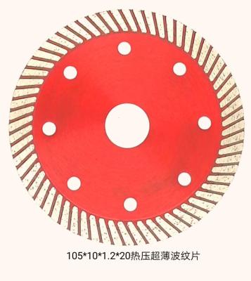 China 4 pulgadas ((105mm) Top Brand Premium106mm Pequeño Turbo Rim Multi-Blade Serradura circular en venta
