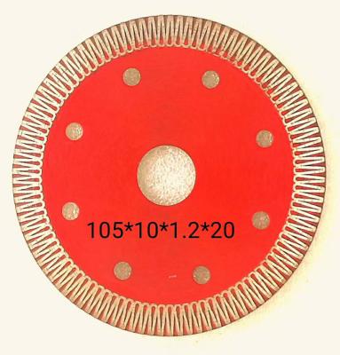 China Cuchilla de diamante de alta calidad 100-350 mm 115 mm disco de corte Cuchilla de sierra de diamante para azulejos de porcelana en venta