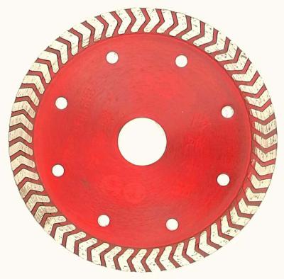 China OEM Disco de diamante de alta calidad 115/125/180/230mm malla fina de corte de turbo cuchilla para cortar porcelana en venta