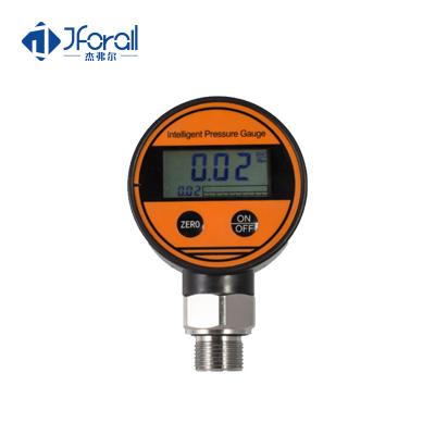 China Hydraulic Inline Digital Pressure Gauge For Liquids And Gas Full Electronic Structure for sale