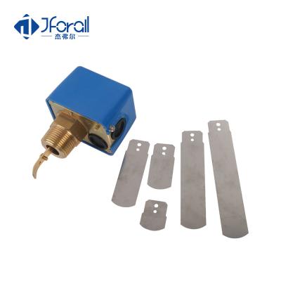 China 15 Bar One Way Water Oil Liquid Flow Switch , Paddle Type Flow Switch for sale