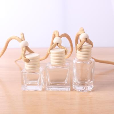 中国 カスタマイズされた車用香水ボトル 8ml 10ml 12ml クリアカーエアフレッシャー 空瓶 販売のため