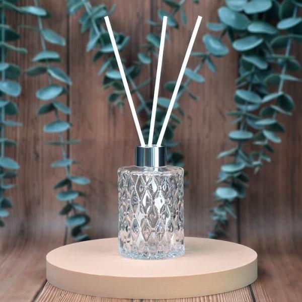 Home Decoratieve Reed Diffuser Fles 50 ml Hexagon Aromatherapie Glasflessen
