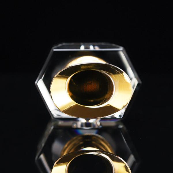 Quality Luxury Handmade 3ml Crystal Decorative Perfume Bottles for sale
