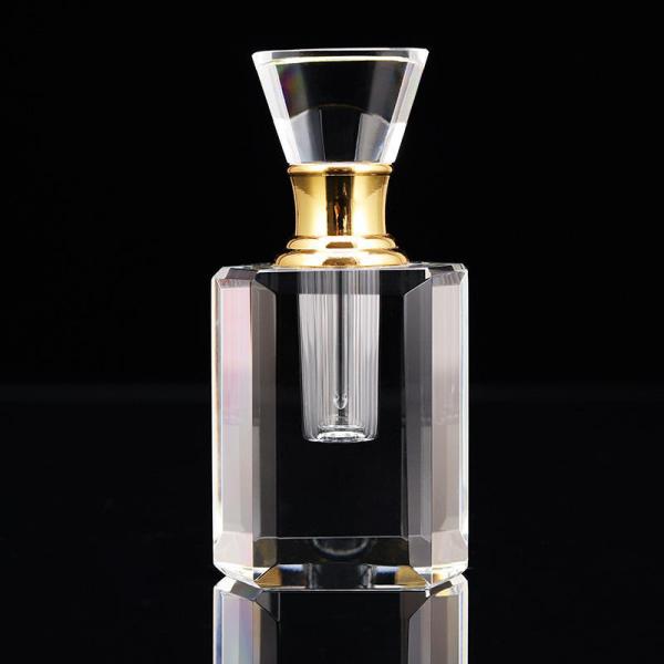 Quality Luxury Handmade 3ml Crystal Decorative Perfume Bottles for sale