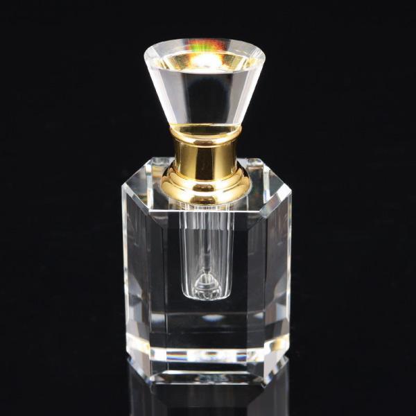 Quality Luxury Handmade 3ml Crystal Decorative Perfume Bottles for sale